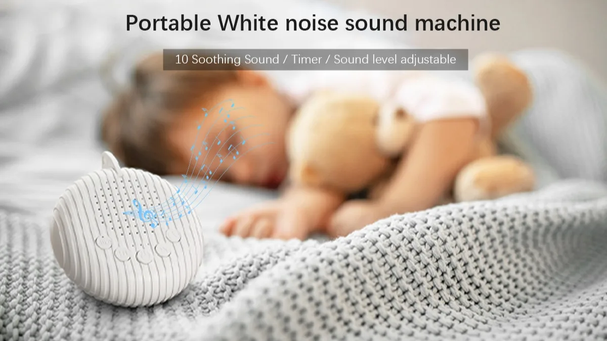 Portable Sound Therapy Machine White Noise Machine Baby Sleep Sound ...