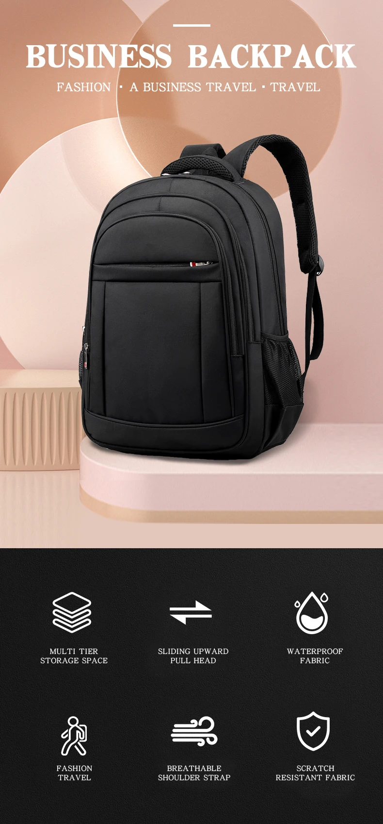 Multi Functional School Computer Backpack - Unisex Option