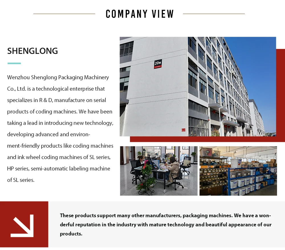 SHENGLONG MS-200 Ink Roll Coder for Expiry Date Printing