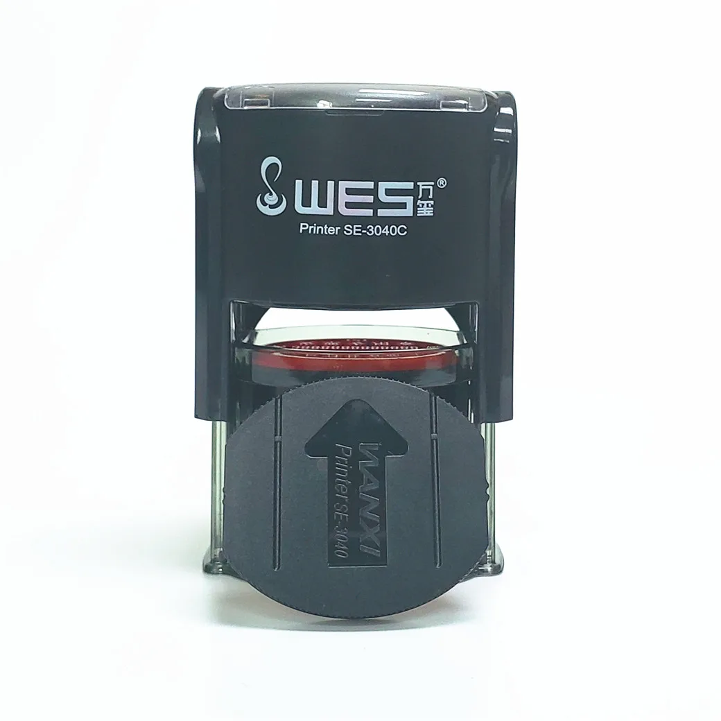 WES SELLOS Self-Inking Stamp Large Size Ellipse SE-3040