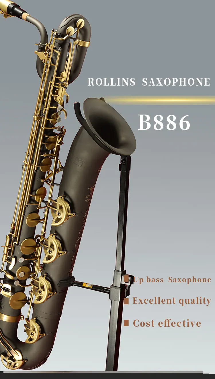High Quality Tone Eb Antique Bronze B886 Baritone Saxophone