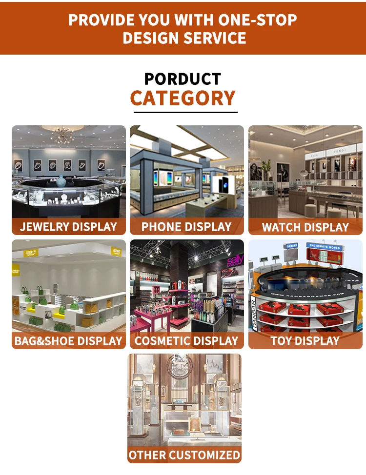 Modern Jewellery Display Showcase Shop Counter Stainless Steel Luxury ...