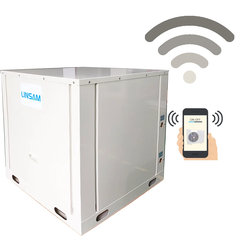 Geothermal Open/closed Loop Ground Source Heat Pump 11kw Water Water ...