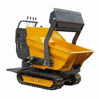 Mini Track Dumper 500kg 1000kg Mini Dump Truck Gasoline Diesel Electric ...