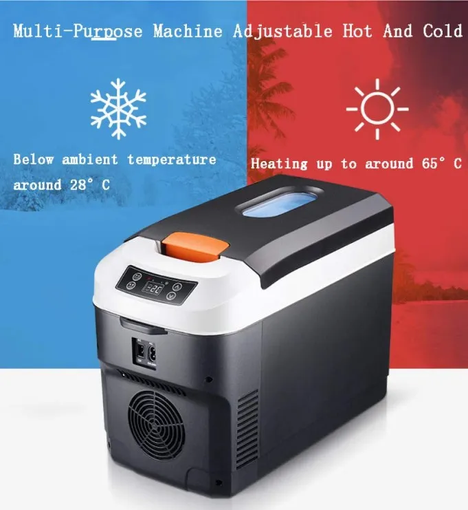 Car Fridge - Dual-Zone Cooling & Heating Portable Refrigerator