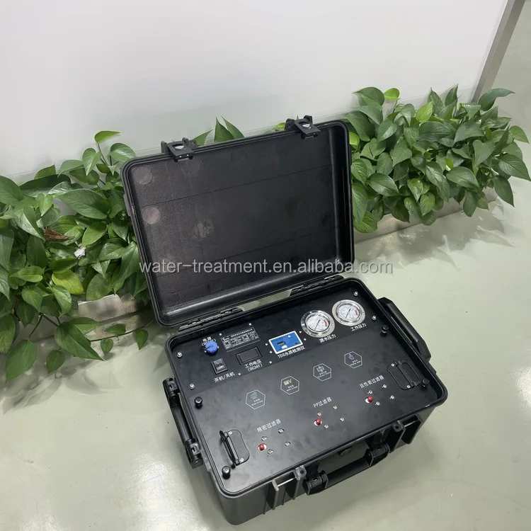 60L/H Portable Reverse Osmosis Equipment for Outdoor Water Filtration