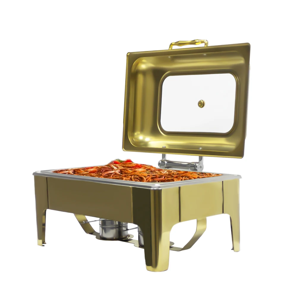 9l Stainless Steel Buffet Chafing Dish Food Warmer New Design Chafing ...