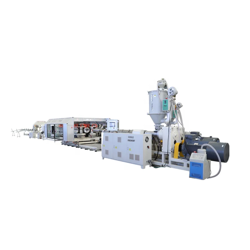 Hdpe Pp Pe Plastic Corrugated Pipe Dwc Pipes Molding Machine Cutting ...