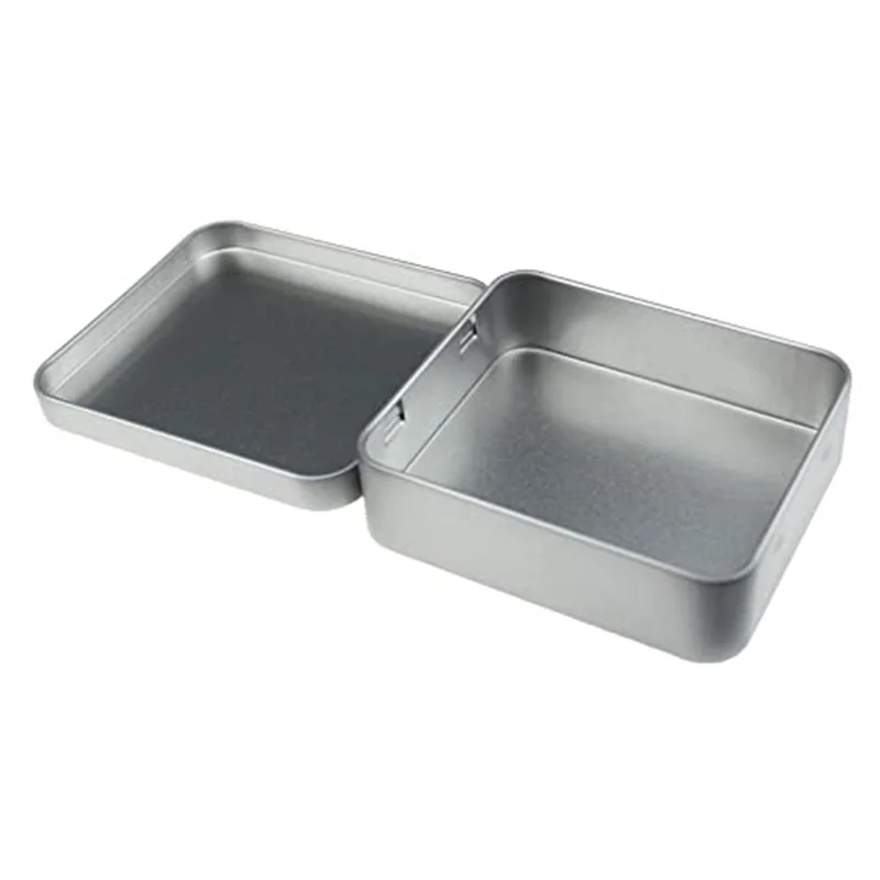 Custom Mini Square Tin Boxes for Personal Care - Eco-Friendly, CMYK ...