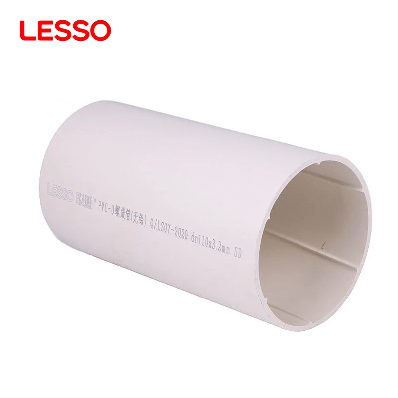 Chinese Brand Lesso Pipe Pvc Drainage Pipeline With Good Quality And Low Price Upvc Plastic Pipe ...