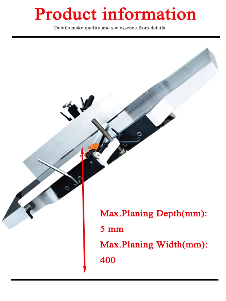 Str Bamboo Planer Industrial Wood Thickness Planer Woodworking Multi ...