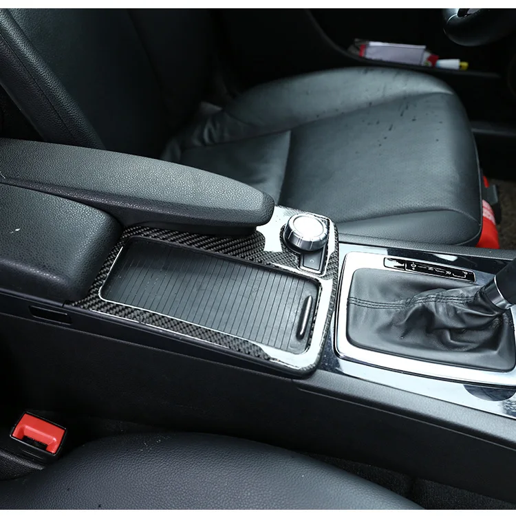 Benz C-Class W204 Carbon Fiber Modified Gear Panel Frame Interior ...