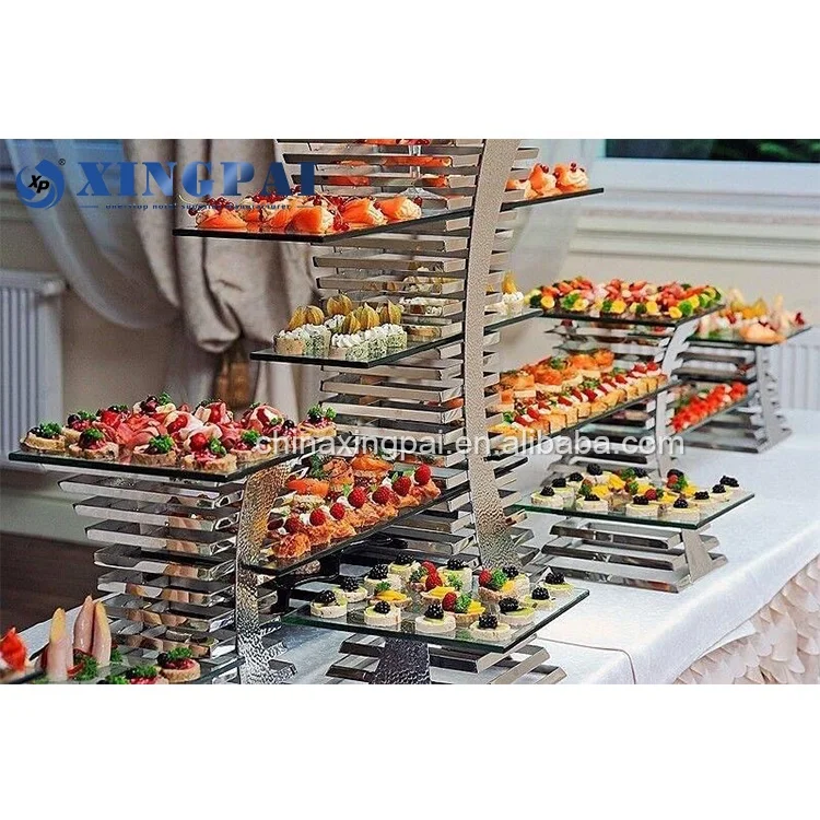 XINGPAI Buffet Dessert Food Display Racks - Luxury & Durability
