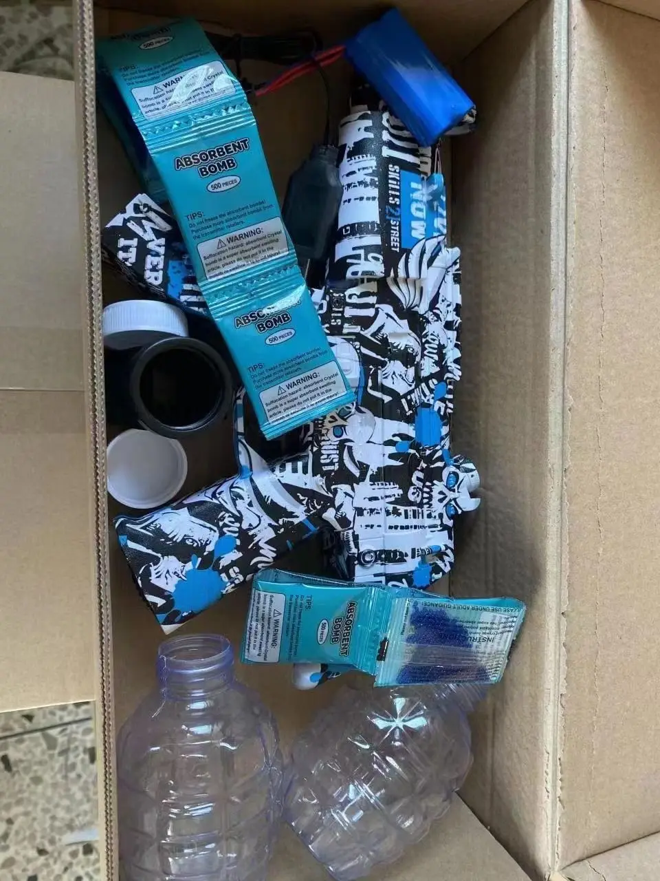 Electric Gelatin Bullet Blaster For Kids With Gelatin Ball Water ...