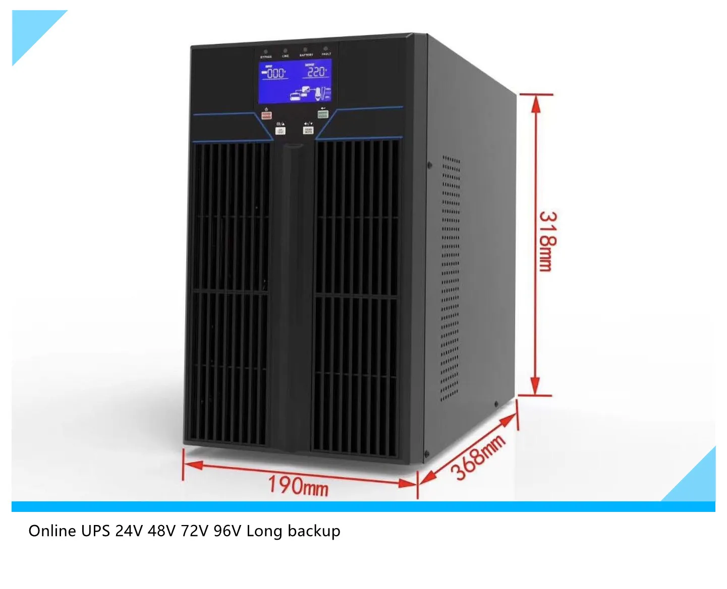 CE Certified Online UPS 6kva - Reliable Power Solutions