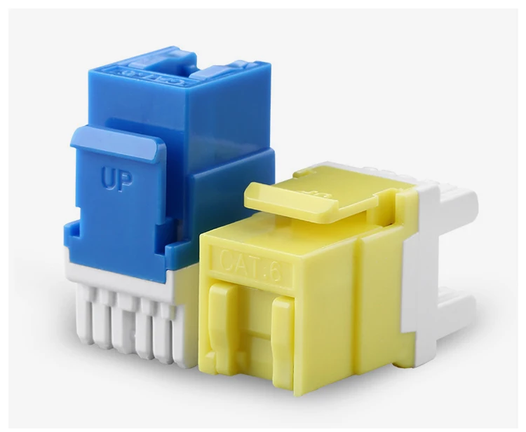 Rj45 Female Male Connector Shield Rj-45 Plug Cat5e Cat7 Cat6 Cat6a Cat8 ...
