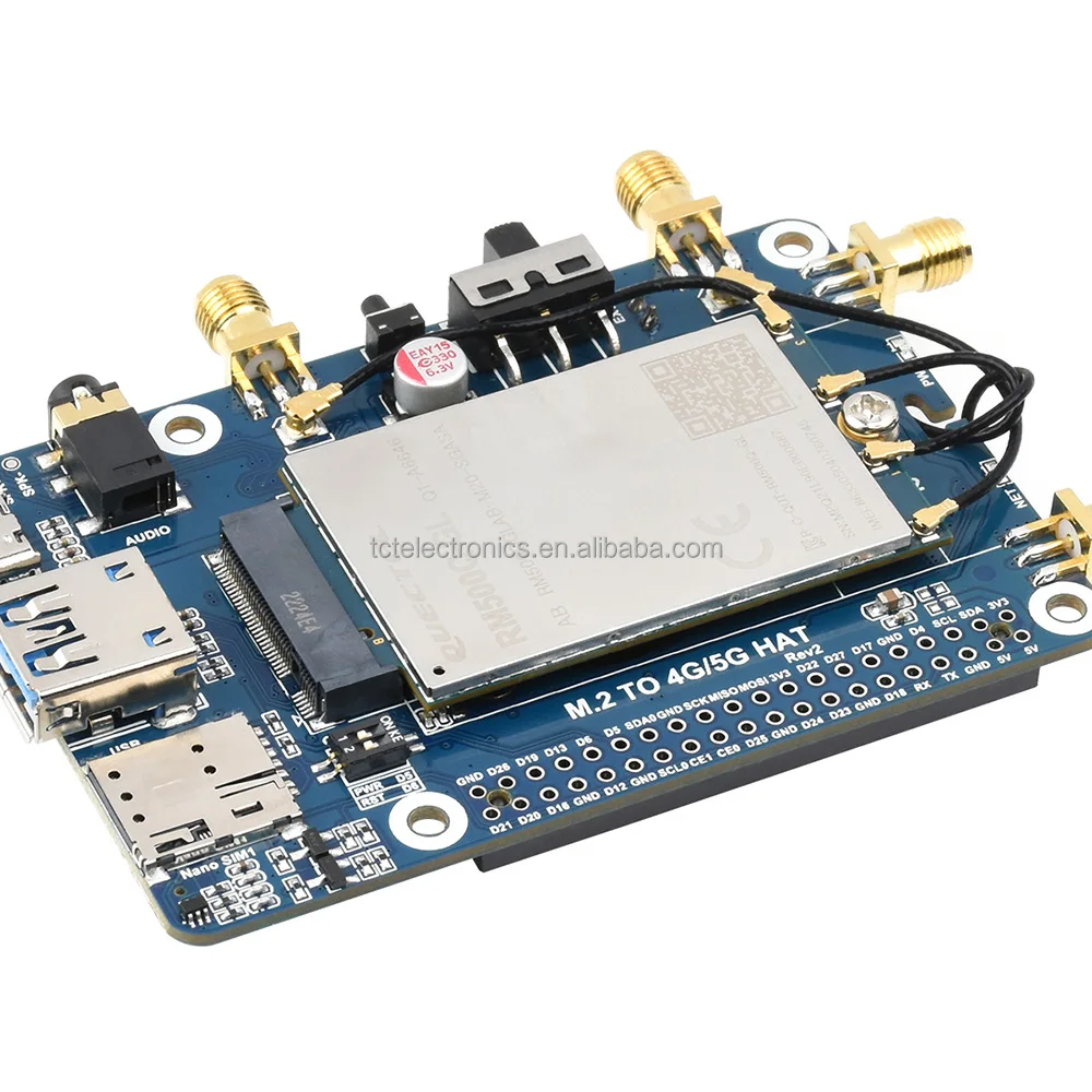 Rm500q-gl Raspberry Pi 5g Communication Expansion Board - Buy Rm500q-gl ...