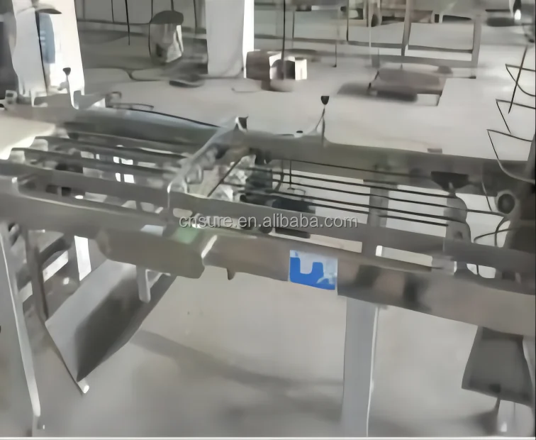 Full Automatic Milk Chocolate Coating Wafer Cookies Snack Machine ...