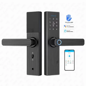 Biometric Fingerprint Key Card Door Lock Combination Ttlock Ble Smart ...