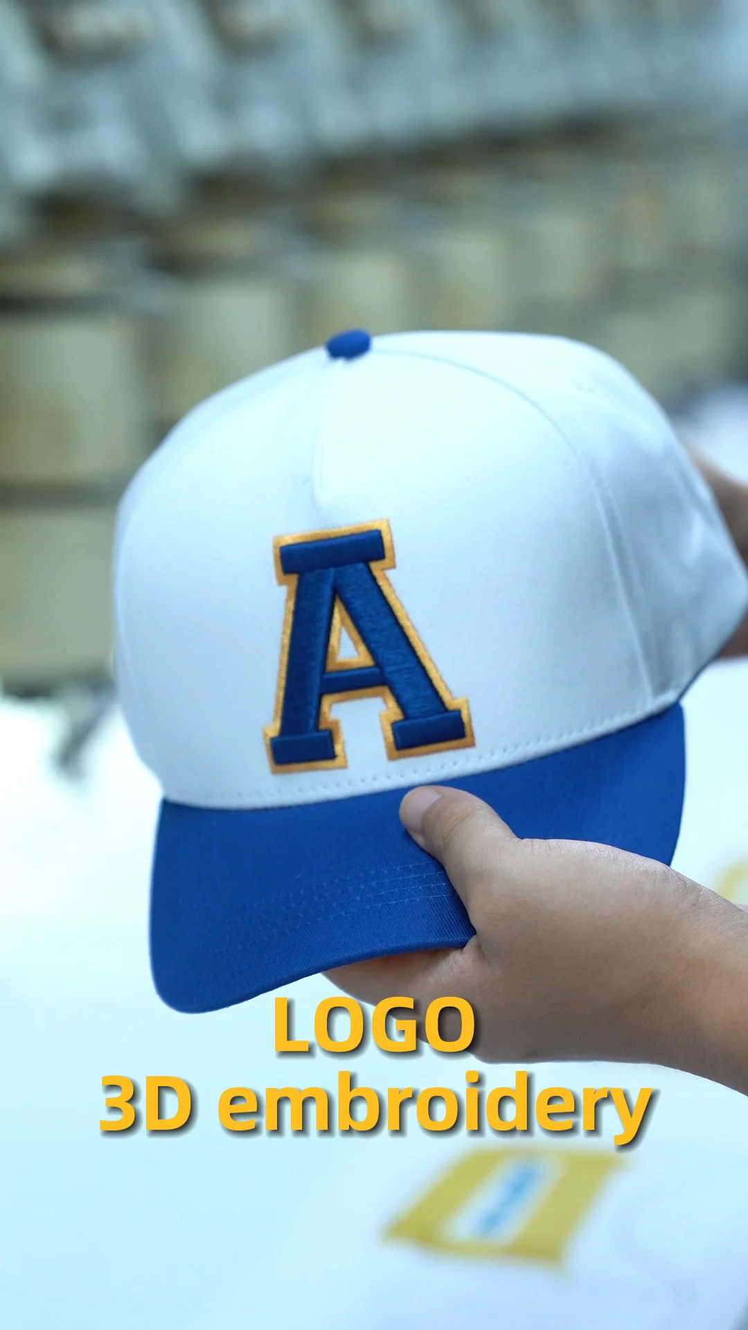 Aung Crown Wholesale Fitted Baseball Cap Custom Embroidery Sport ...