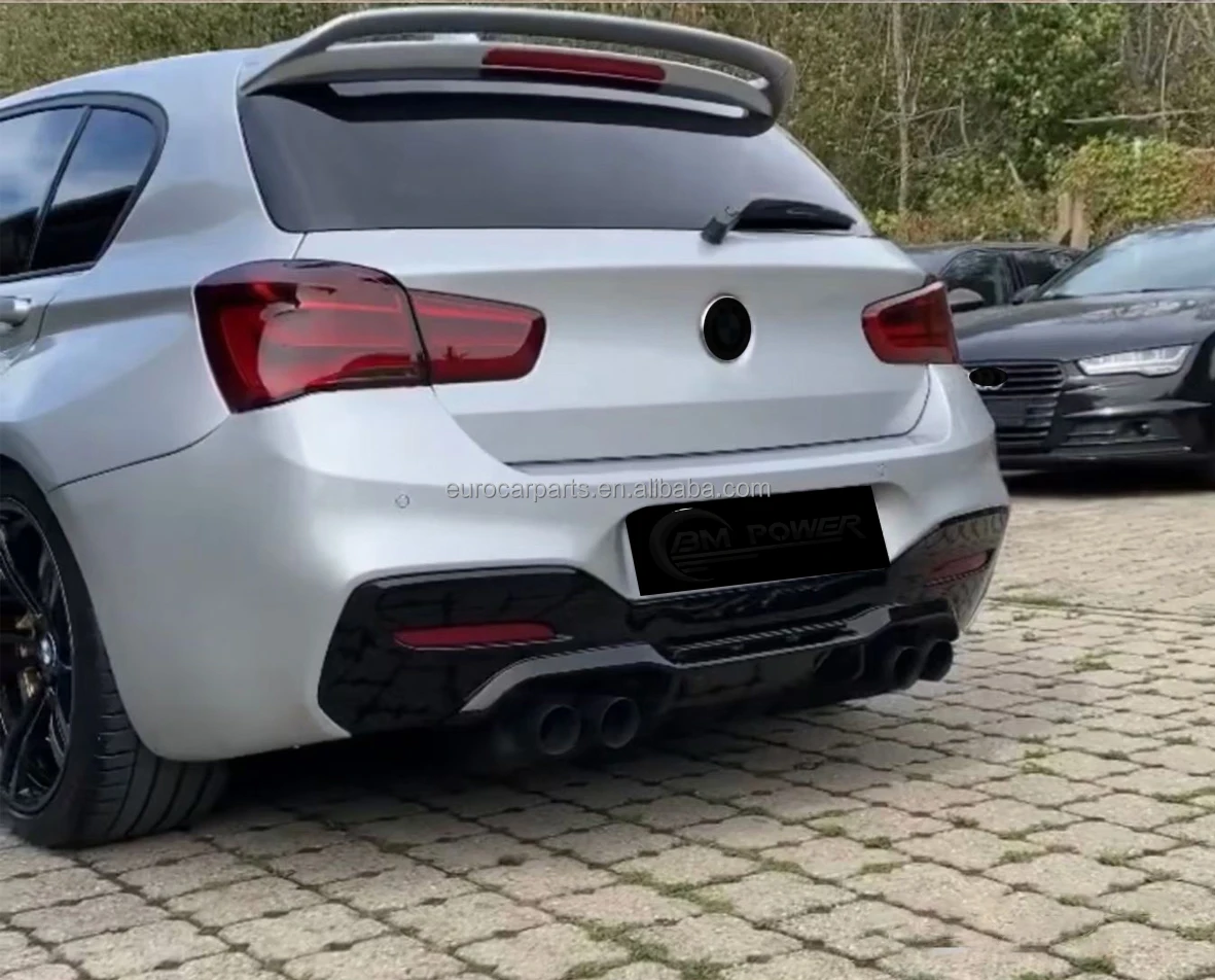 1 Series F20 to M2C Rear Diffuser Back Bumper Diffuser Back Lip pp ...