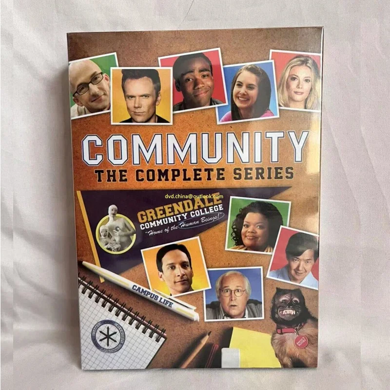 Community The Complete Series Seasons 1-6 Dvd 12-disc Box Set Movie Tv ...