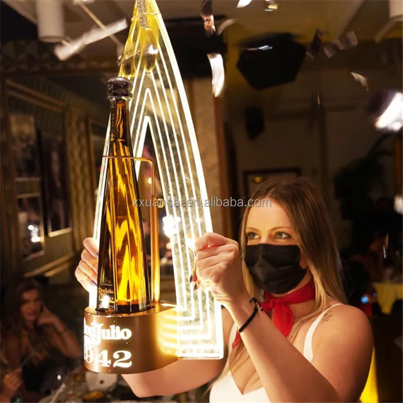1942 Customized Logo Led Champagne Glorifier Display Vip Bottle ...