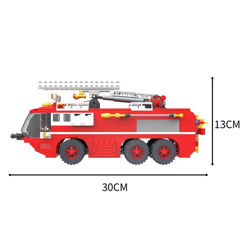 Cogo 424pcs Educational Toys Building Blocks Fire Engine Truck For Kids ...