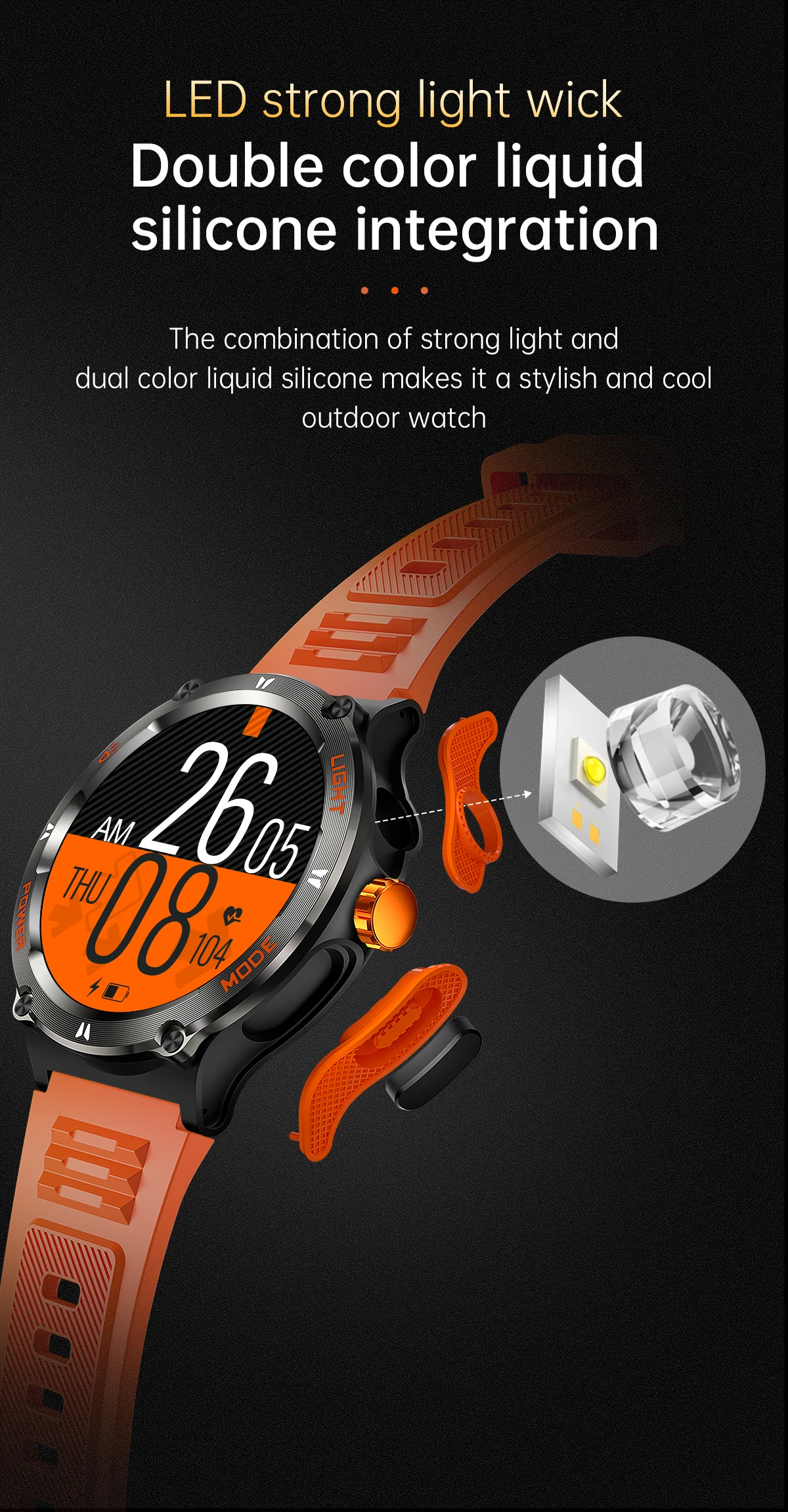 2024 Sports Smart Watch - Health Monitor & Fitness Tracker