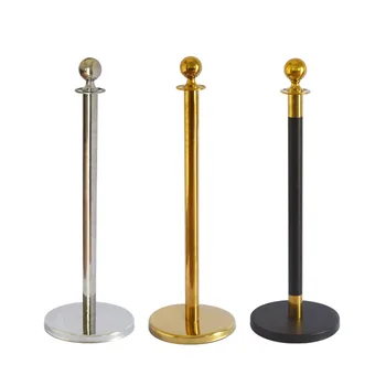 Queue Railing Post Stanchions Metal Lobby Stand Barriers And Ropes ...
