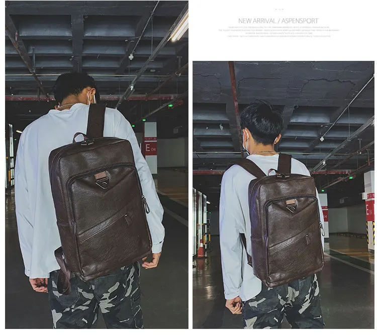 2023 Hot Selling Wholesale Leather Backpacks Vintage Smart Leather ...