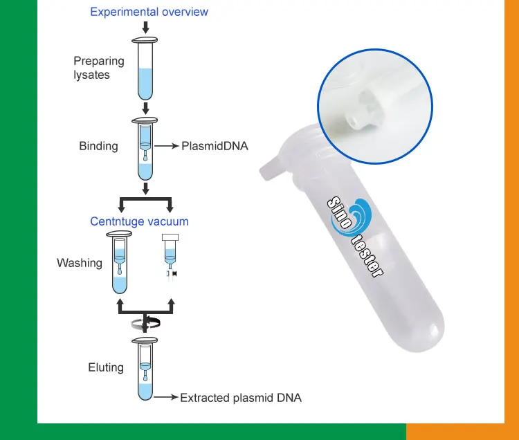 Lab Use 2ml Dna Rna Purification Spin Column - Buy Spin Column ...