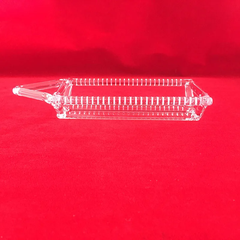 Laboratory Glassware Fused Silica Quartz Glass Boat Heat Resistance ...