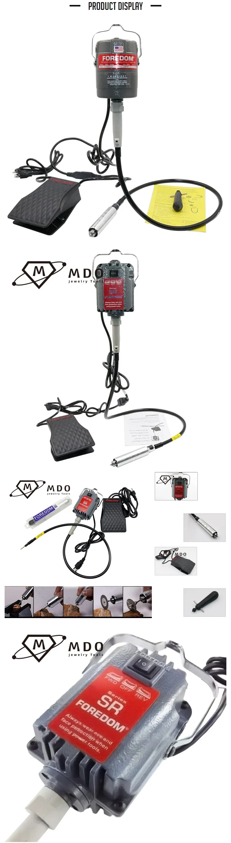 Foredom CC30 - Precision Grinding and Polishing Tools