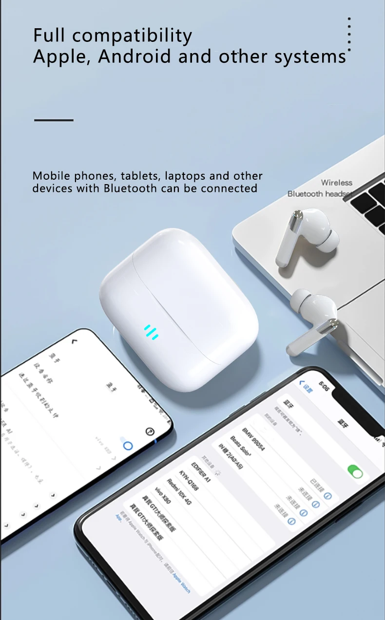 2024 Best Selling Products Tws Wireless Brown Earbuds Earphones ...