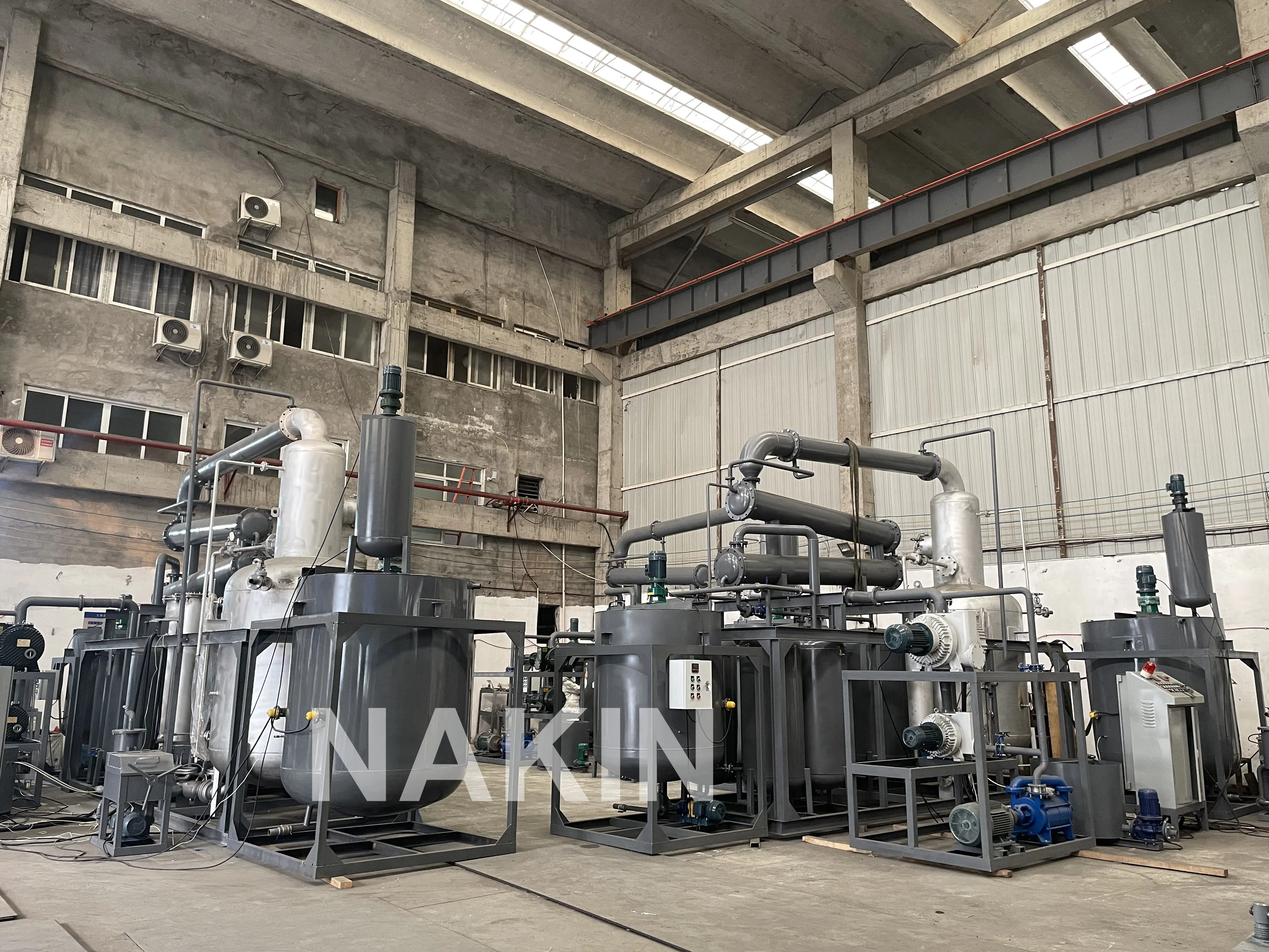 Used Lube Oil Regeneration Equipment - Distillation Technology