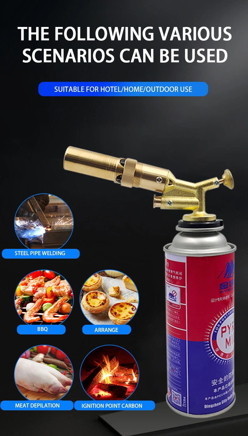 SEATOR Outdoor Welding Butane torch Blow Torch Lighter Portable Metal ...