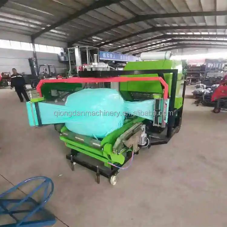 200kg Double Wrapper Silage Press Machine - High Productivity