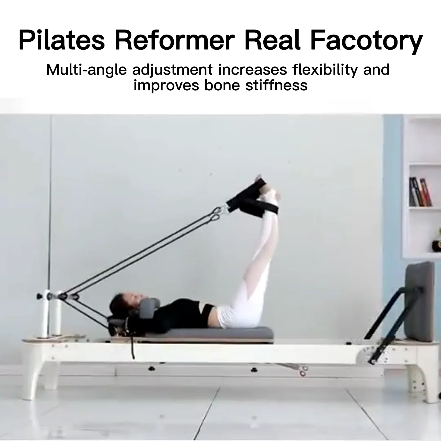 New Design Pilates Reformer Body Building Pilates Bed Aluminum Pilates ...