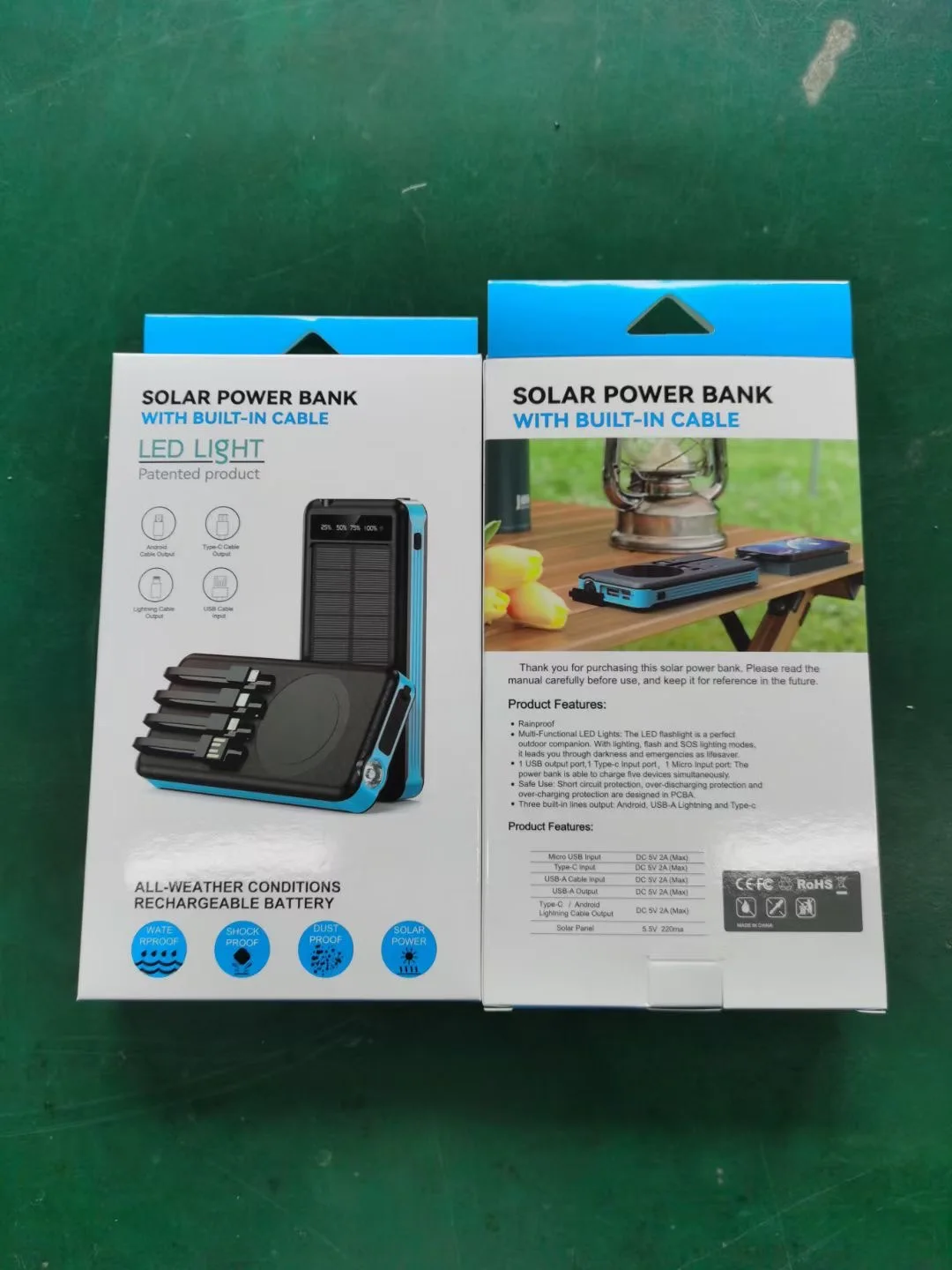 Solar Panel Wireless Powerbank Energy 10000mah Yelomin Customized ...