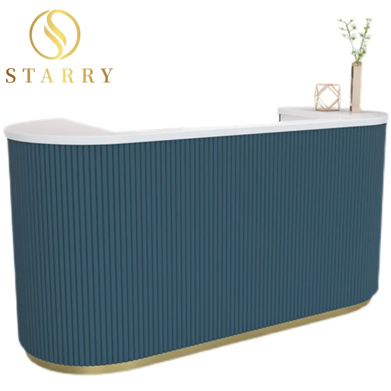 Starry Hotel Reception Desk - Modern & Versatile Design