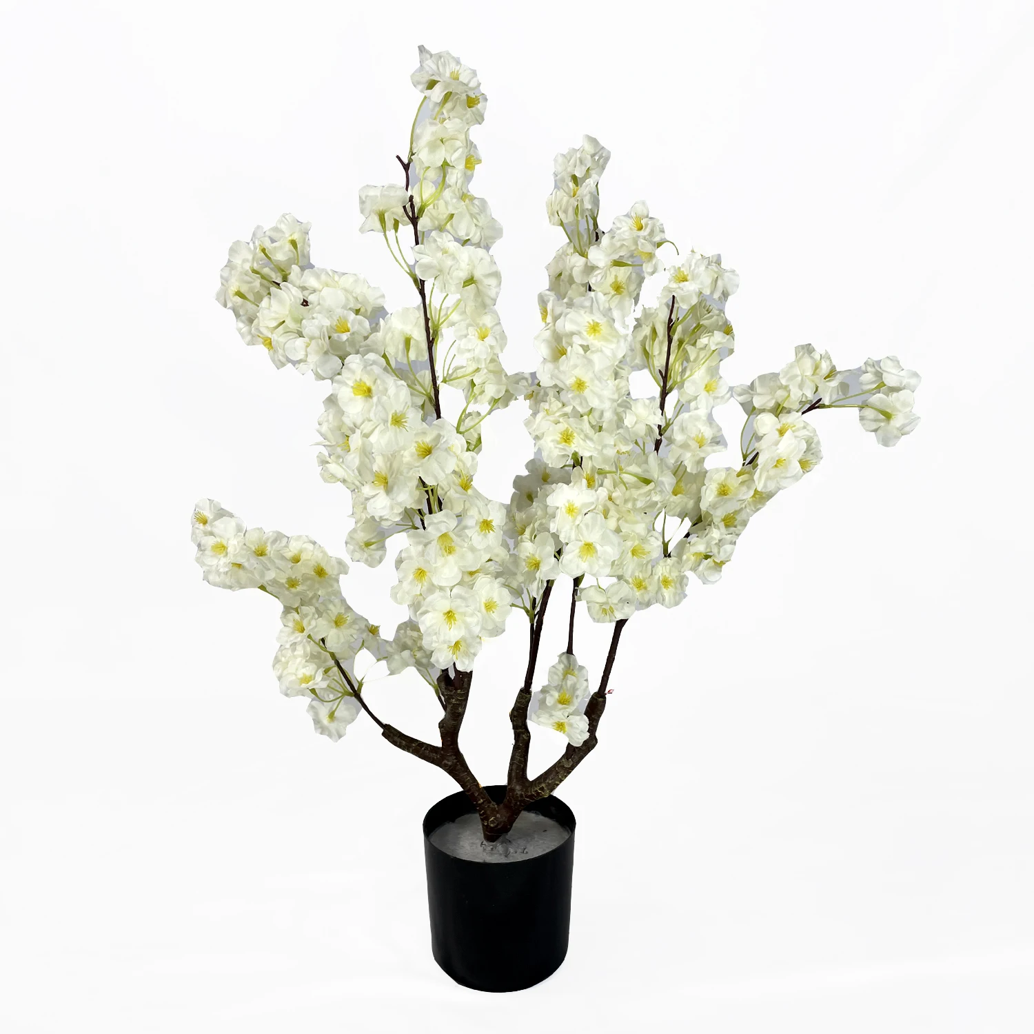 Decoration Table Centerpiece 4ft 5 Feet Tabletop Artificial White pink ...