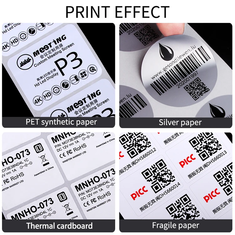 Postek G6000 Label Barcode Printer - 600dpi HD Printing