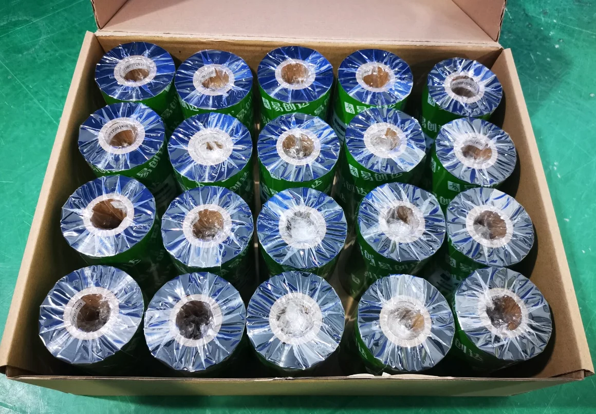 Carbon Ribbon For Printing Silver Label Pet Label High Temperature And ...