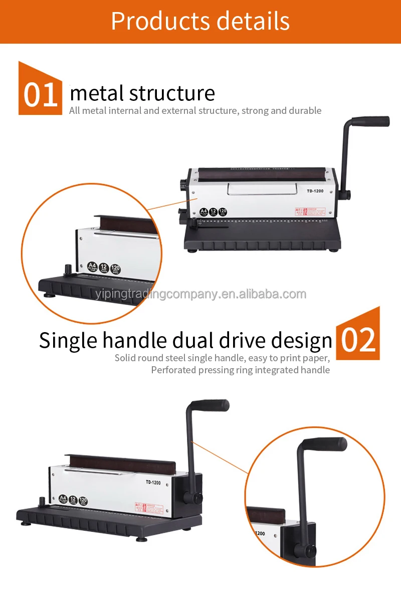Double Loops Wire Binding Machine Wire Binder Double Loop Wire Binding - Buy Double Loop Wire ...