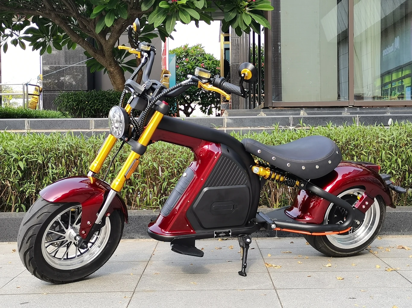 Mangosteen E Chopper Rooder M8s 72v 4000w 80kmph EU Warehouse