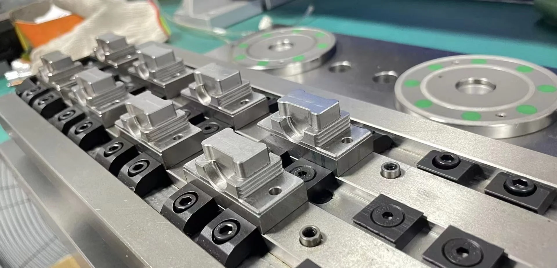 Heavy Duty M6/m8/m10 Cnc Vise Guide Rail Cnc Parts Fixturing Clamps ...