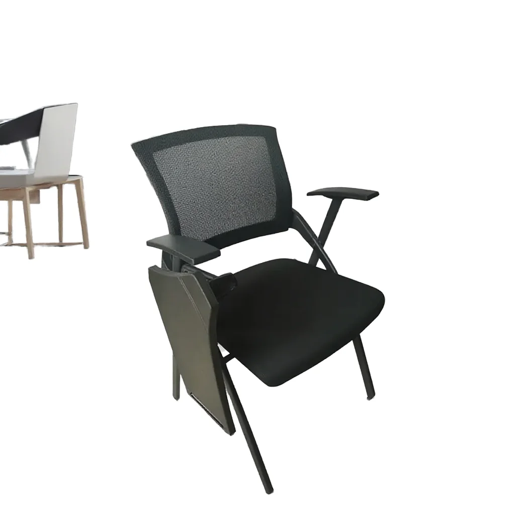 Fabric Folding Tablet Chair with Integrated Writing Board for ...