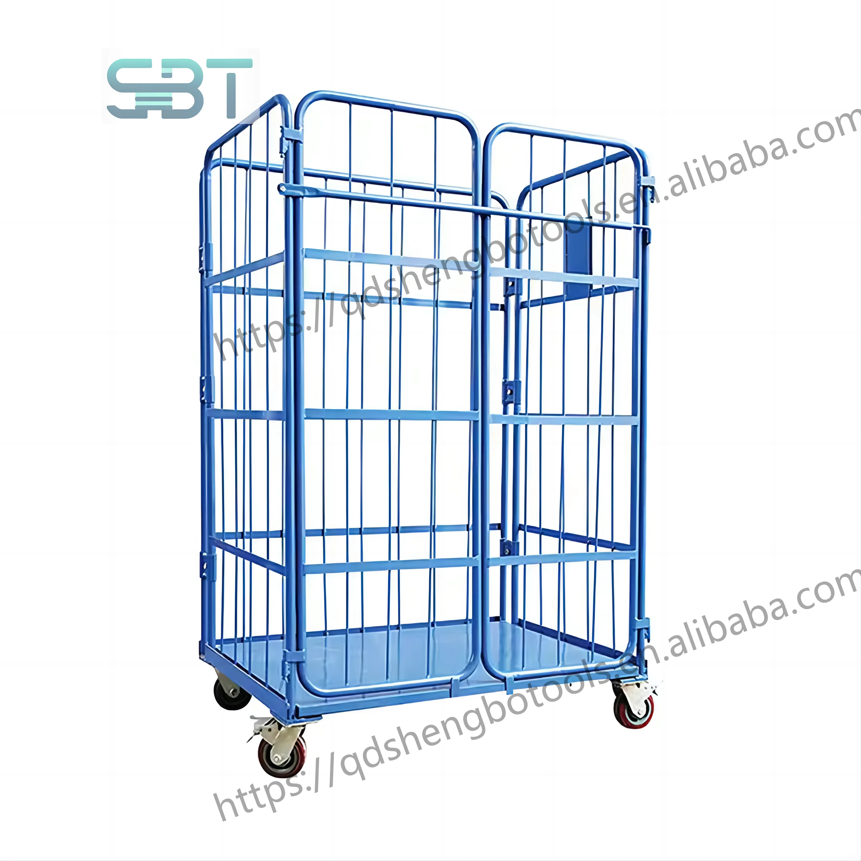 Rolling Pallet Trolley Supermarket Shopping Trolley Warehouse Logistic ...