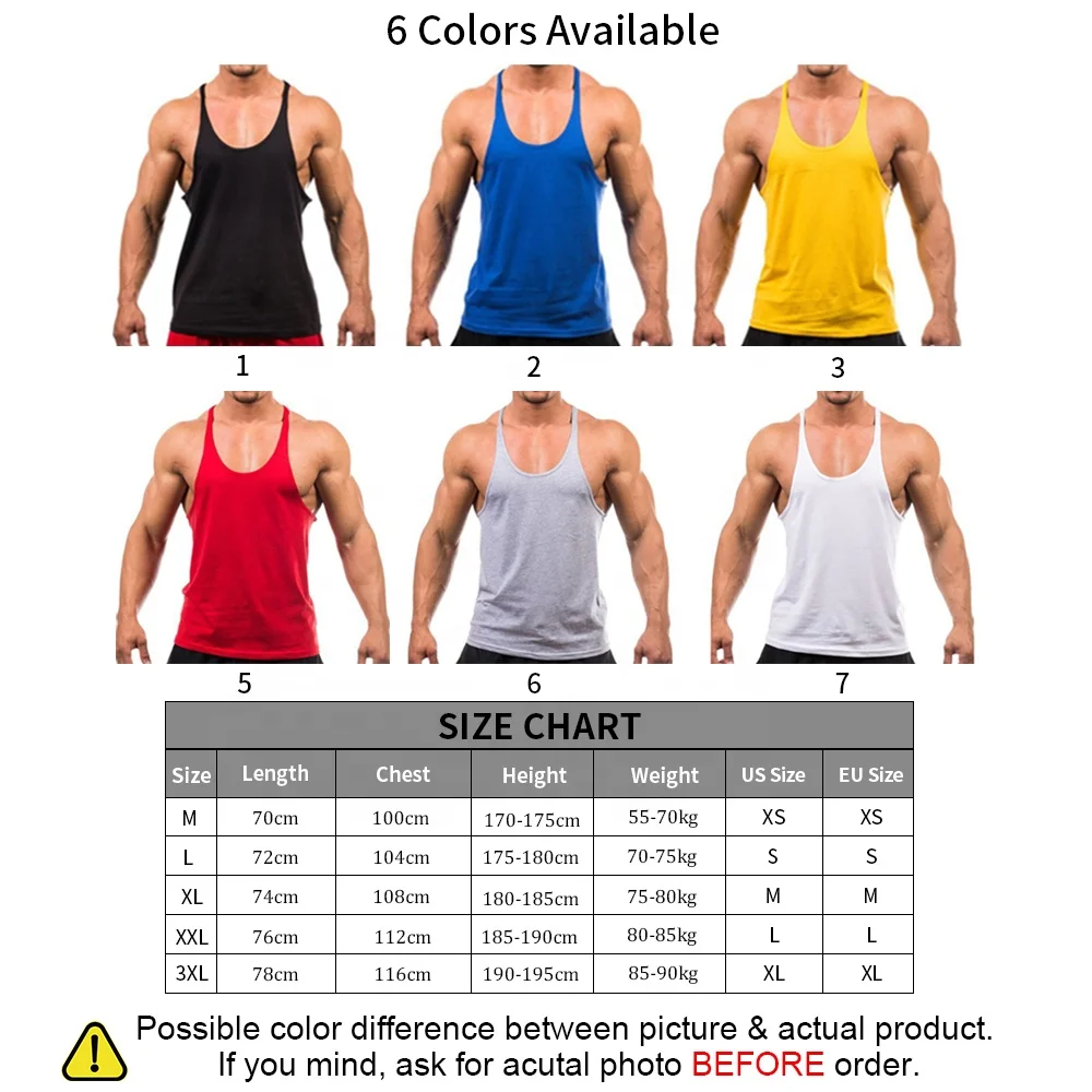 Shop Mens Y Back Tank Top - Quick Dry & Breathable Gym Wear